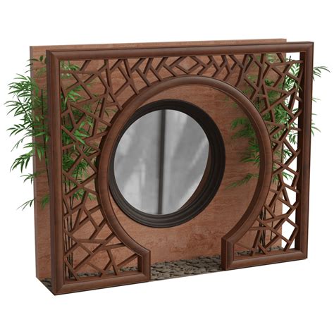 Decorative Partition Panel 3d Model A23d