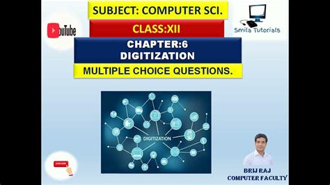 Class Xii Chapter 6 Digitizationmultiple Choice Questions New