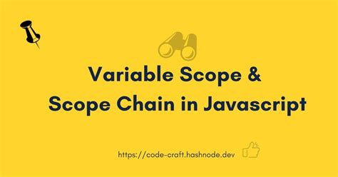 Variable Scope And Scope Chain In Javascript Dev Community