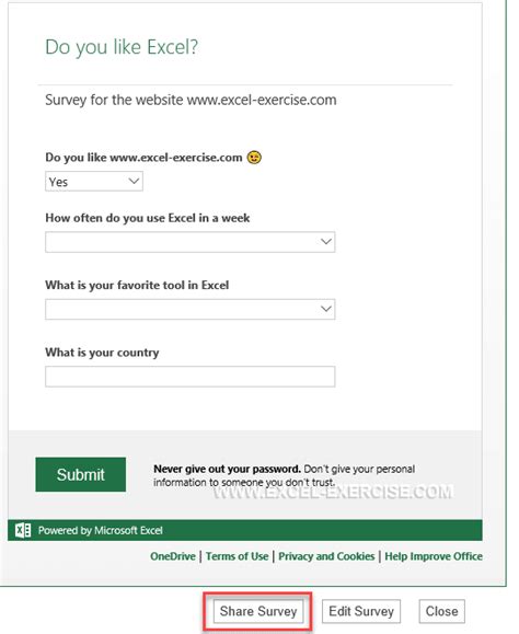 How To Create An Online Survey With Excel