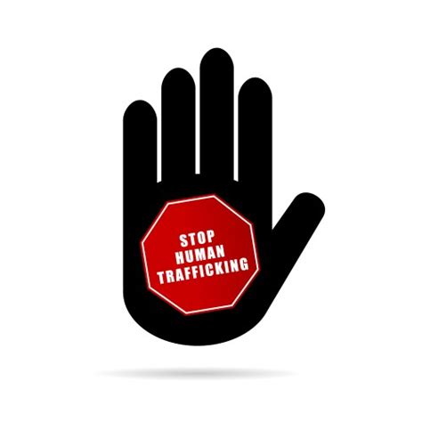 Human Trafficking Vector Images Over