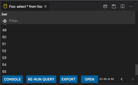 Pagination Is Not Working On Query Results Issue Mtxr Vscode Sqltools Github