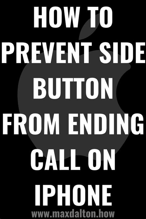 How To Prevent Side Button From Ending Call On IPhone Iphone Life Hacks Prevention Iphone