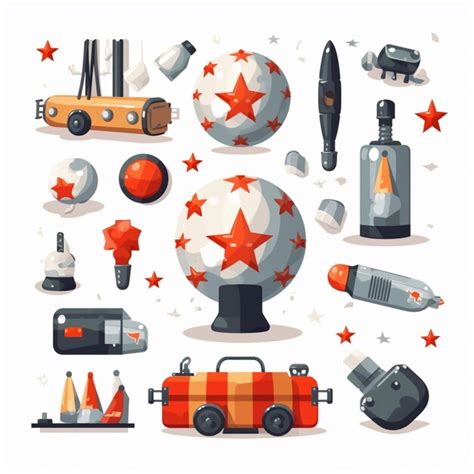 premium photo there are many different objects that are grouped