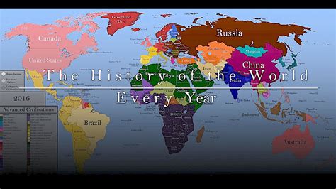 History Of The World Maps History Timeline Qzua