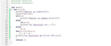 Programme Qui Calcule Le Factoriel Dun Nombre Loic Doumbi