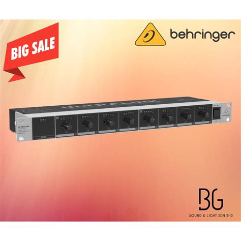 behringer ds2800 professional 2 input 8 output distribution splitter