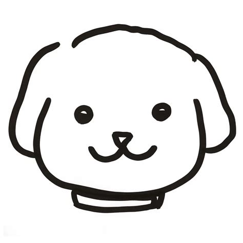 React 犬 イラスト 作り方 年賀状素材 犬のイラストを描く方法 Illustrator 使い方 Bzzc