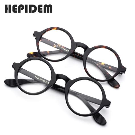 Acetate Optical Eyeglasses Frame Men Retro Vintage Vicedeal