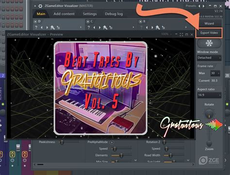 How to Use ZGameEditor Visualizer in FL Studio | GratuiTous