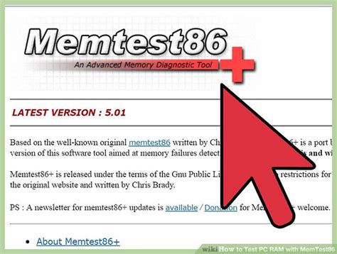How To Test PC RAM With MemTest Steps With Pictures