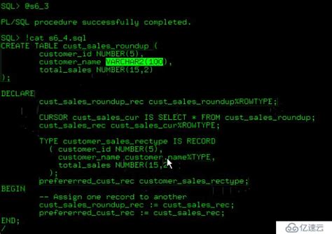 PL SQLPL SQL中的复合数据类型之RECORDS 关系型数据库 亿速云