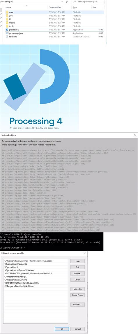 Error When Launching Processing Java Util MissingResourceception Can T Find Bundle For Base