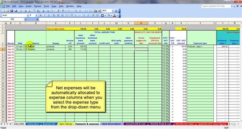 Accounting Spreadsheet Template Accounting Spreadsheet Spreadsheet