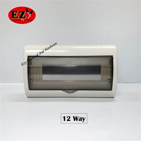 TC DB Box Distribution Board PVC 12 Way Lazada