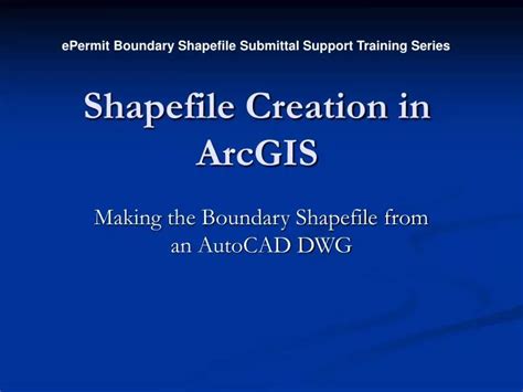 Ppt Shapefile Creation In Arcgis Powerpoint Presentation Free Download Id6736807
