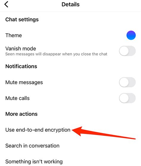 Instagram How To Use End To End Encryption In Chats