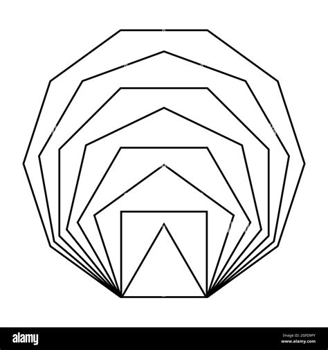 How To Draw Decagon Shape