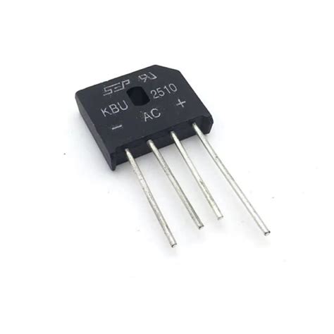 A018 Diode Kbu2510 25a 1000v 4 Pin Bridge Rectifier ไดโอด บริดจ์