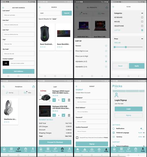 Flutter Ecommerce App Built Clean Architecture Bloc State Management