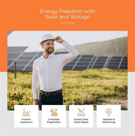 Energy Freedom With Solar Html5 Template