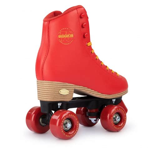 Rookie Classic 78 Roller Skates Red Slicks Skate Store