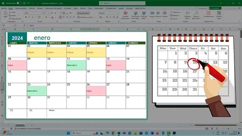 Plantilla De Calendario En Blanco Excel Cómo Hacer Un Calendario En