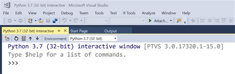 HodentekHelp How Do You Use Interactive Python In Visual Studio 2017