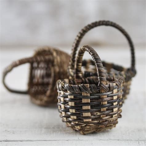 Mini Wicker Baskets Baskets Buckets And Boxes Home Decor Factory Direct Craft