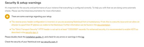 How Can I Stop These Warnings From Appering In My Nextcloud Unraid Setup Runraid