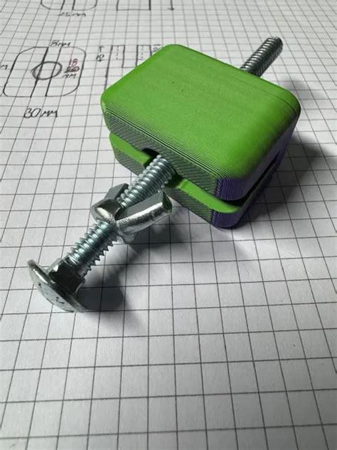 Wing Nut Tool Holder Free 3d Print Model Makerworld