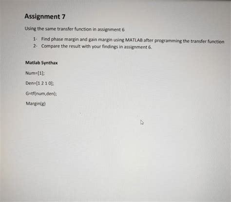 solved assignment 6 1 given the bode plot of the transfer