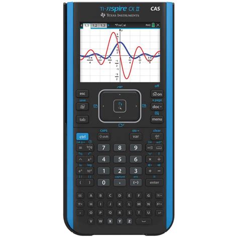 Texas Instruments Ti Nspire Cxii Cas Handheld Graphing Calculator Winc