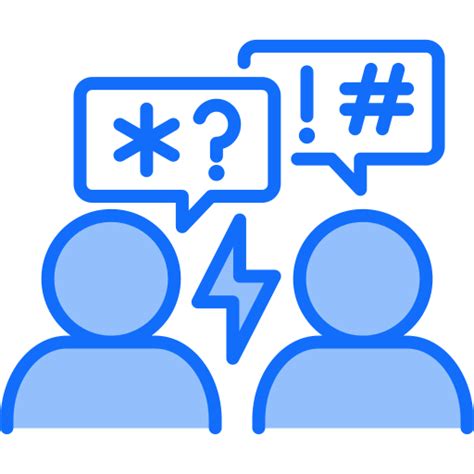 Argument Free Communications Icons