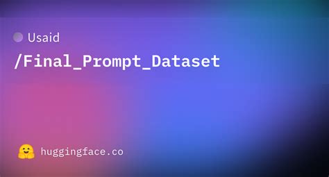 Usaid Final Prompt Dataset · Datasets At Hugging Face