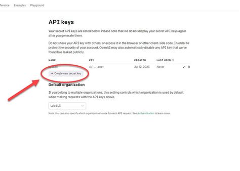 Get Your Api Key Lyla Ai Docs