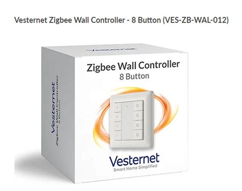 Vesternet Zigbee 8 Button Custom Drivers Hubitat