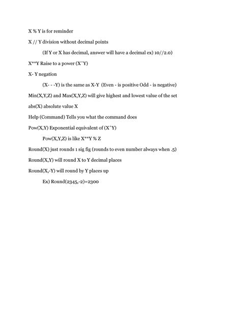 Notes CSC X Y Is For Reminder X Y Division Without Decimal