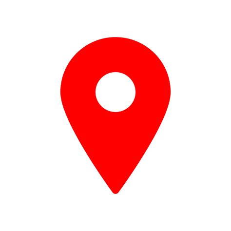 Location Icon Red Vector Art Icons And Graphics For Free Download