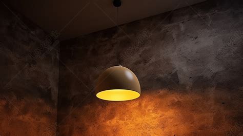 완벽한 조합 3d 렌더링된 천장 조명과 갈색 시멘트 벽 배경의 멋진 조화 조합 배경 살다 배경 천장 배경 이미지 Hd 조합 살다 천장 배경 사진 무료 다운로드