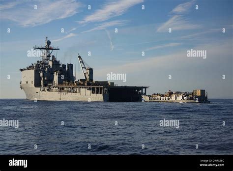 U S Navy Landing Craft Utility Lcu 1681 Assigned To Assault Craft
