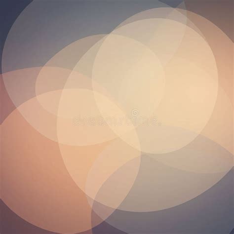 Overlapping Translucent Circles Create A Soft Abstract Pattern Of