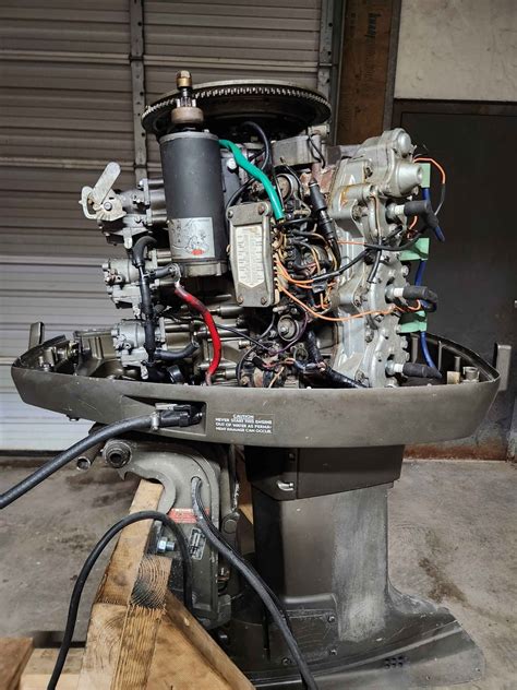 1976 Johnson 200 Hp V6 Crossflow Outboard Motor Boats Hartford