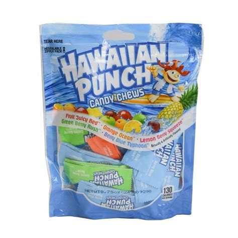 Hawaiian Punch Chews 8 75 Oz Bag Bulk Candy Store