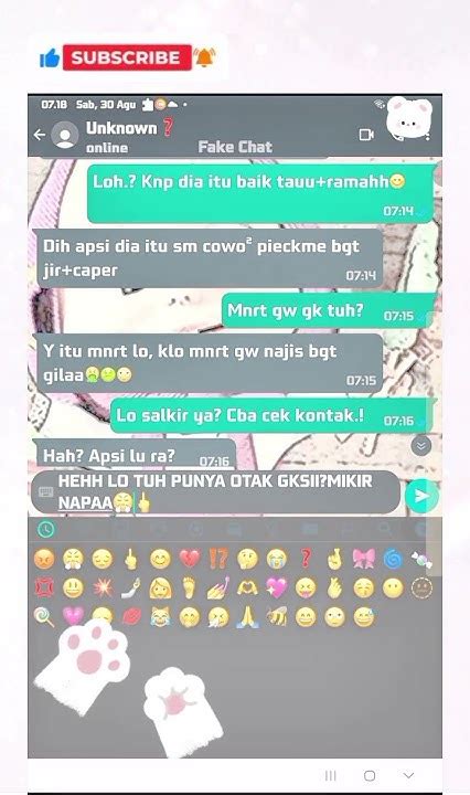 P0v Org Ngomongin Aku 🤧harusberanda Rameindong Fypviralシ Pov Bissmillahrame Cutecat