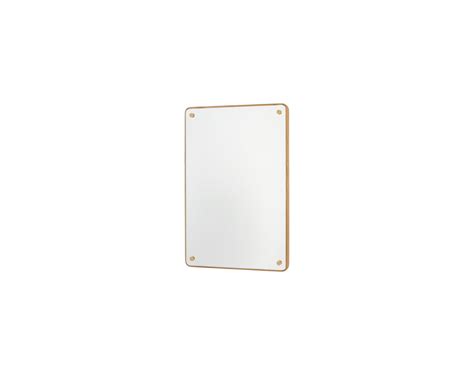 Rm 1 Rectangular Mirror Natural Oak Small Frama