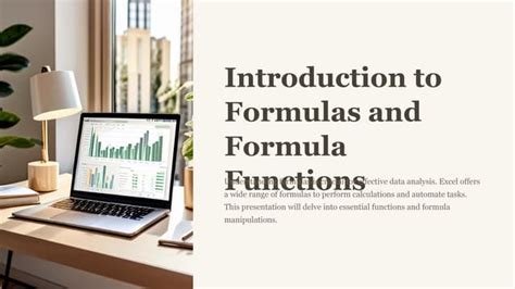 introduction to formulas and formula functions3 pptx