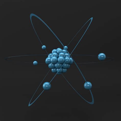 Atom 1 3d Model Cgtrader