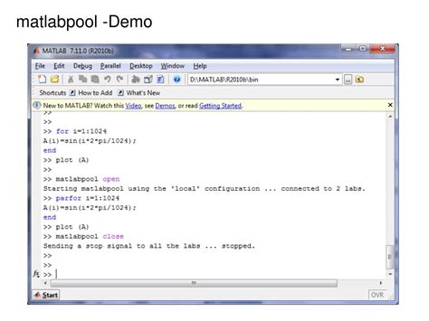 Ppt Parallel Computing With Matlab Powerpoint Presentation Free