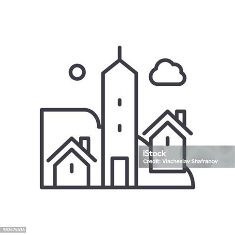 도시 생활 블랙 아이콘 개념입니다 도시 생활 평면 벡터 기호 기호 그림 0명에 대한 스톡 벡터 아트 및 기타 이미지 0명 개념 거리 Istock